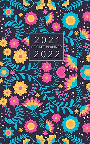 Télécharger 2021-2022 Pocket Planner: Floral Colorful Cover | Two Year ...