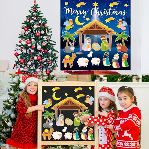 Snapklik.com : Christmas Bulletin Board Decorations Nativity Bulletin ...