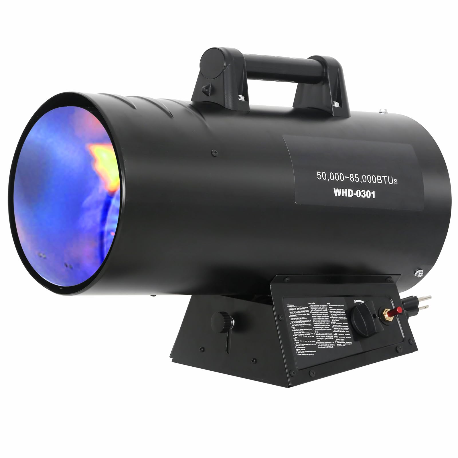 Amazon.com: Hykolity 85,000 BTU Forced Air Propane Heater, Portable ...