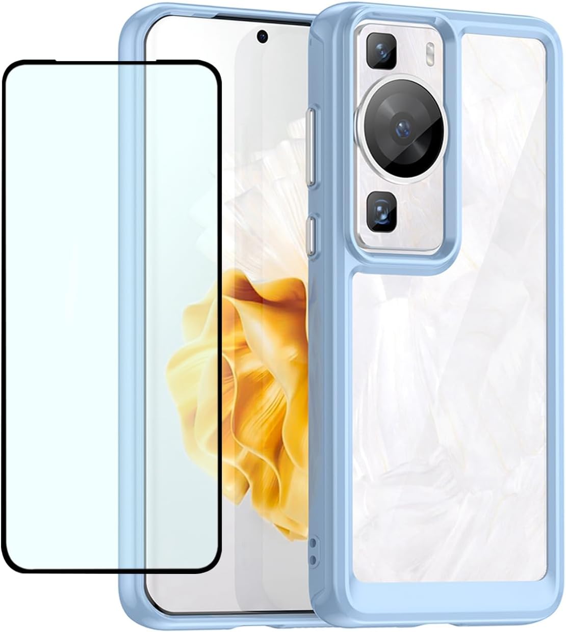GTBDEKI - Funda transparente para Huawei P60, P60 Pro MNA-LX9 LNA-LX9 ...