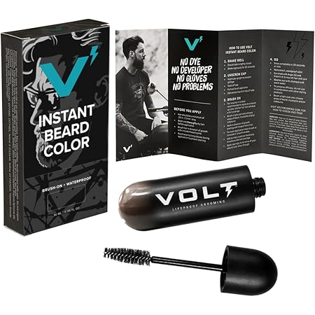 Amazon.com : Level 3 Temporary Beard Color - For Black Hair Beards ...