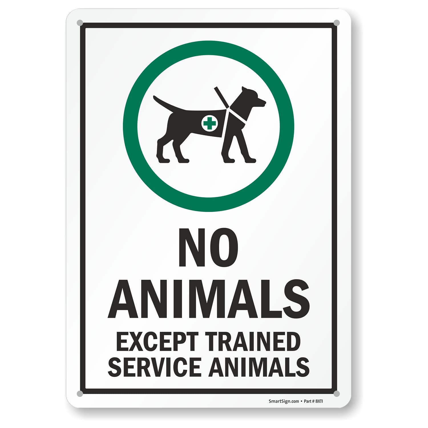 Animals Allowed Sign