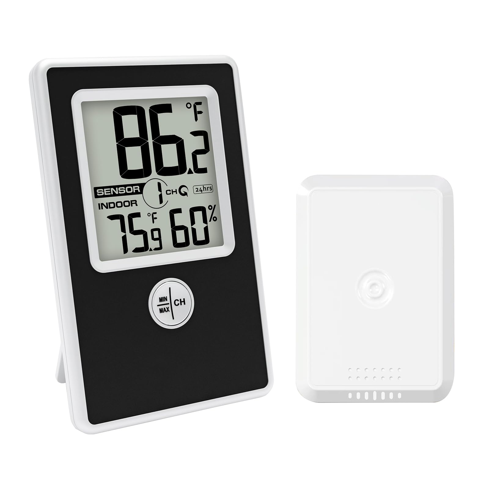 Amazon.com: AIRAIN TECH Indoor Outdoor Thermometer Wireless with ...