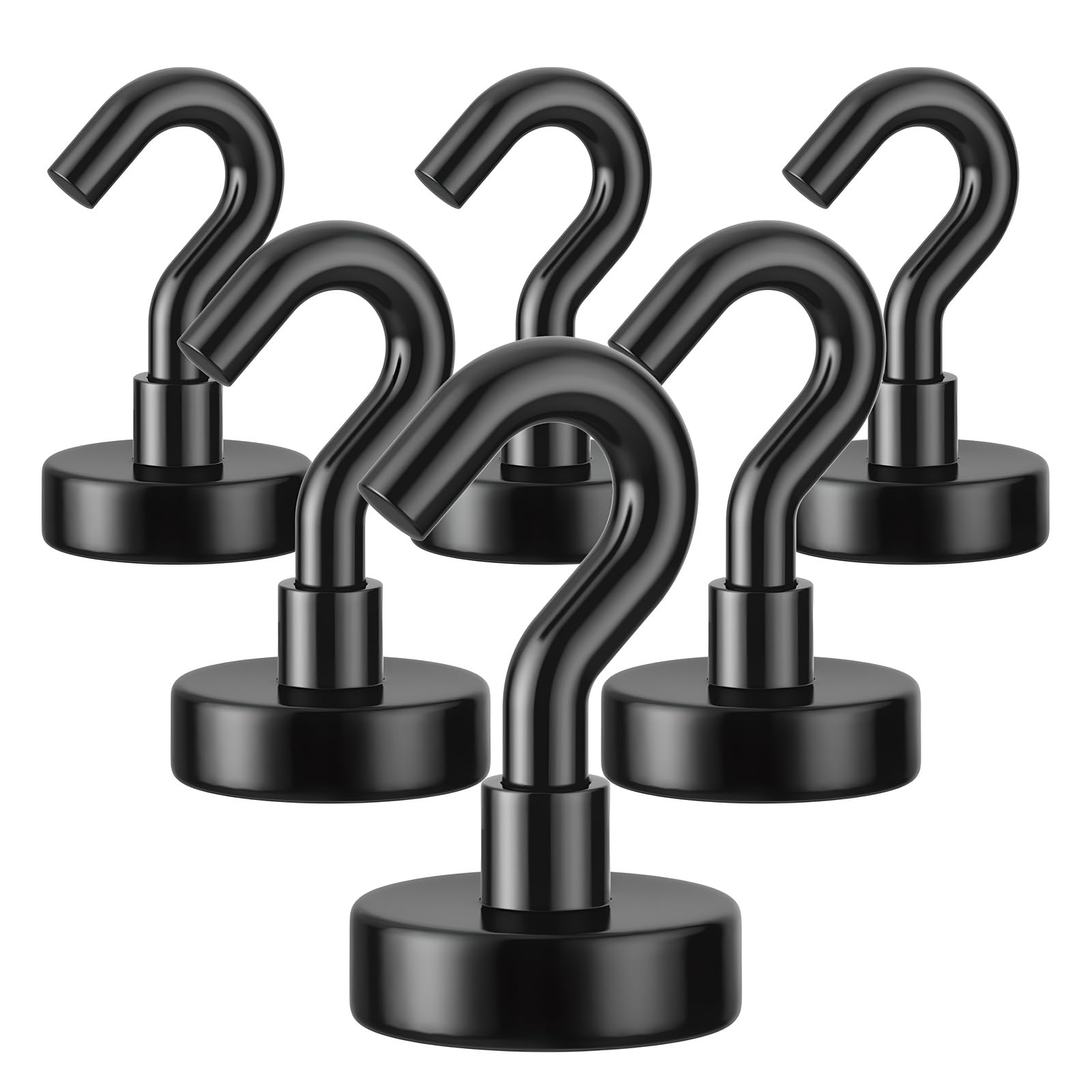 Amazon.com: GREATMAG Magnetic Hooks Heavy Duty, 80 lbs Strong Hooks for ...