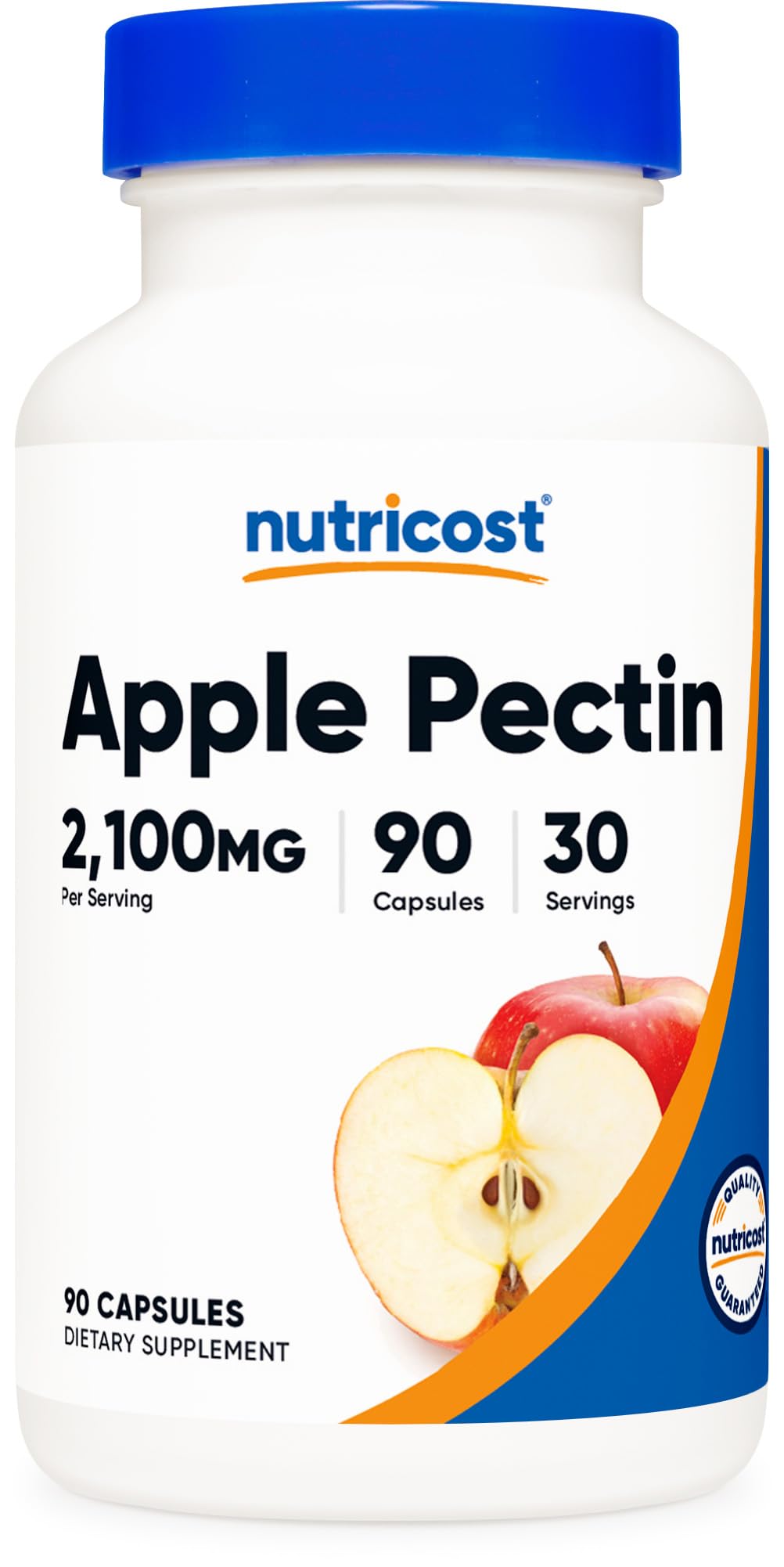 Amazon.com: Nutricost Apple Pectin Capsules 2,100mg Per Serving, 90 ...