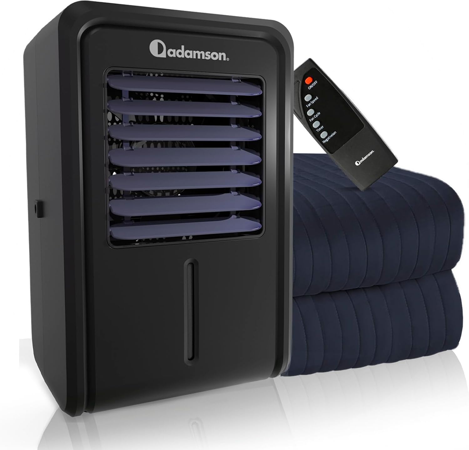 Amazon.com: Adamson B10 Navy Blue Bed Cooling System - Twin 75” L x 39 ...