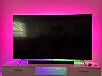 Amazon.com: Philips Hue 75" Smart TV Light Strip - White and Color ...