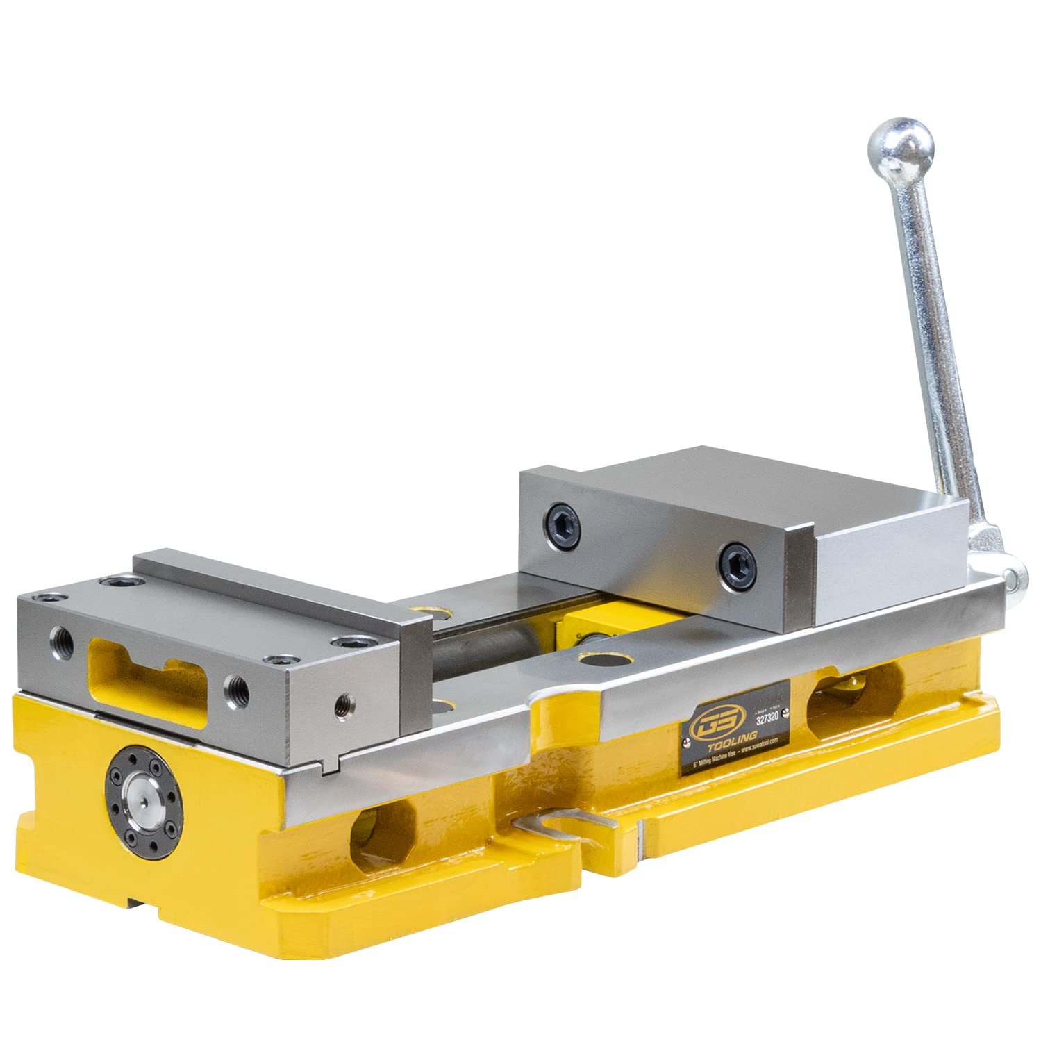 GS Tooling 327320 6" x 9.13" Precision Milling Machine Vise|Jaw Width ...