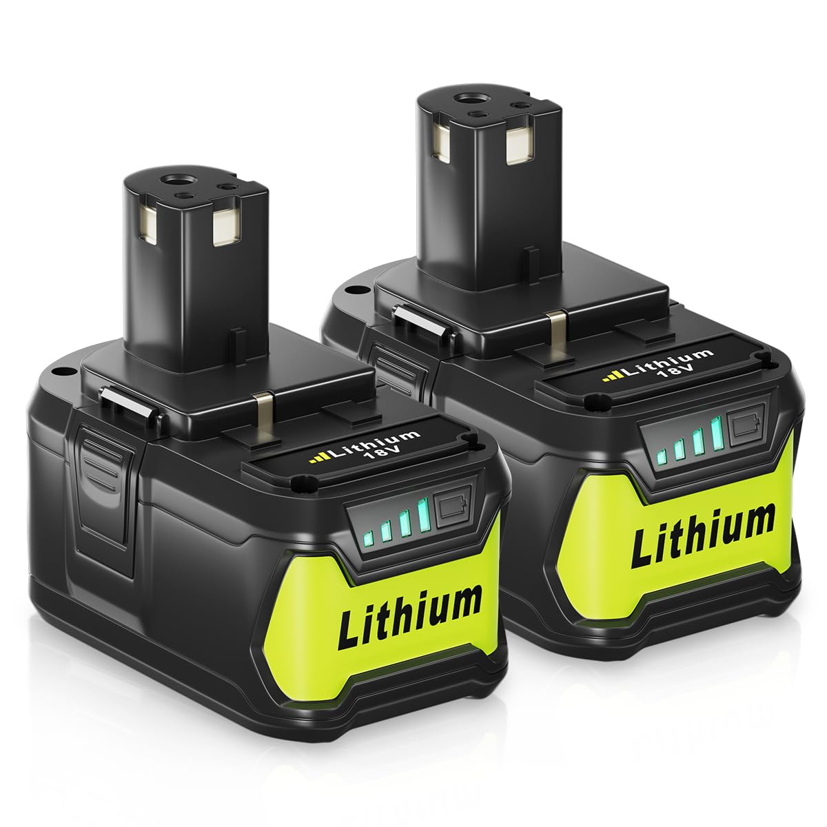 Amazon.com: LUMSING Upgraded 2Pack 9000mAh P108 Compatible with Ryobi ...