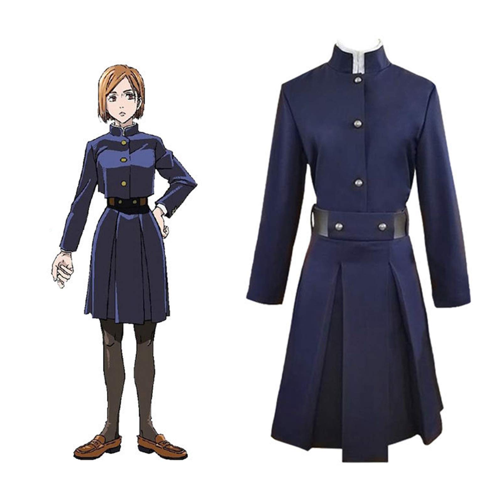 Buy Jujutsu Kaisen Cosplay Costume Uniform Outfits Full Set Anime ...