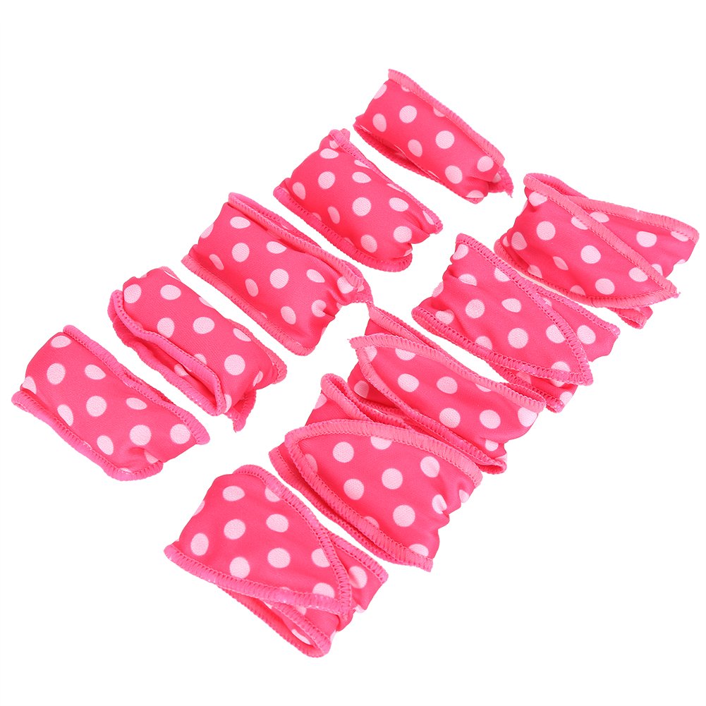 Amazon.com : Pillow Cloth Hair Rollers, Night Sleep Hair Curler Rollers ...