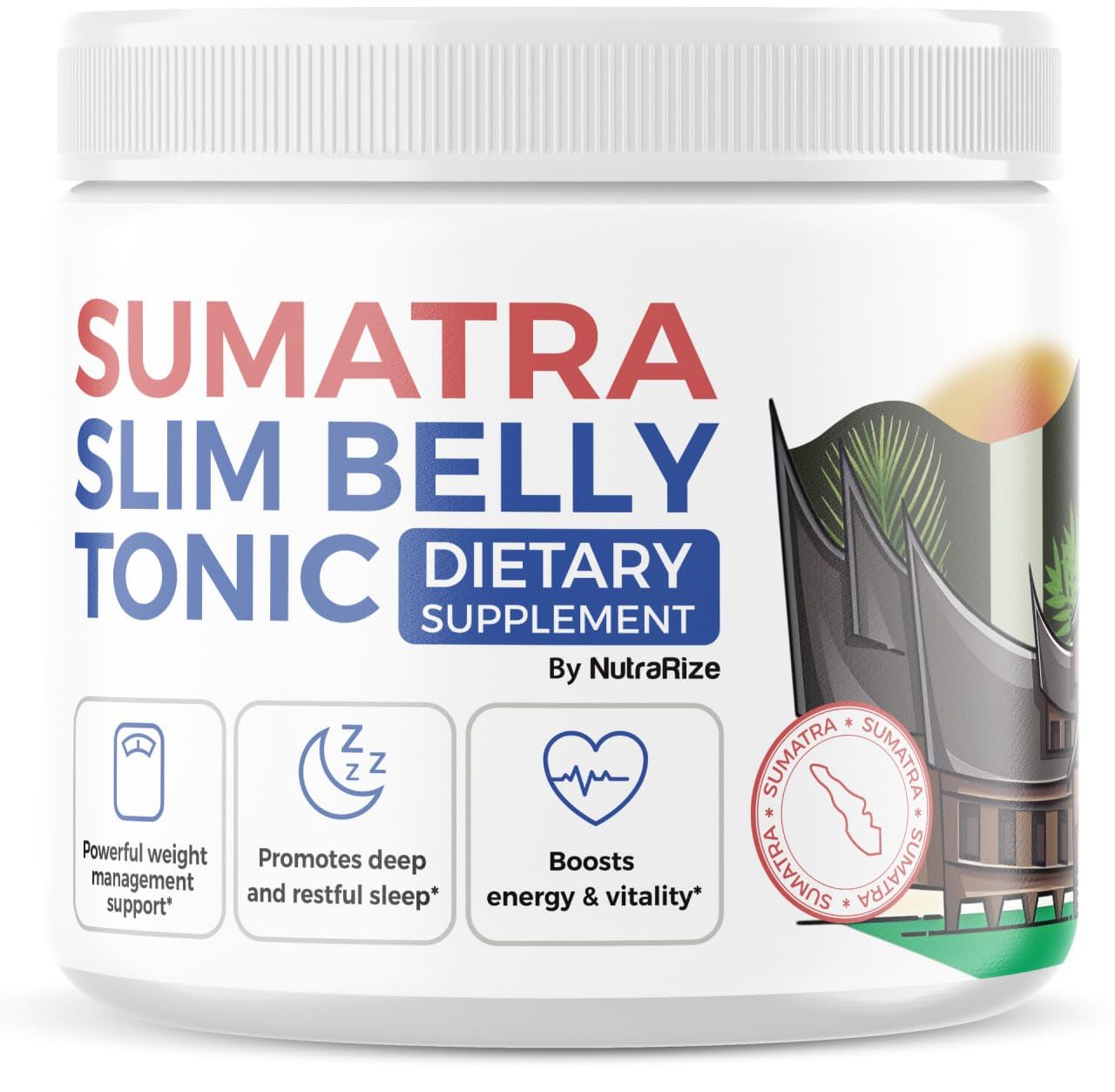 Amazon.com: Sumatra Slim Belly Tonic Powder - Sumatra Slim Tonic ...