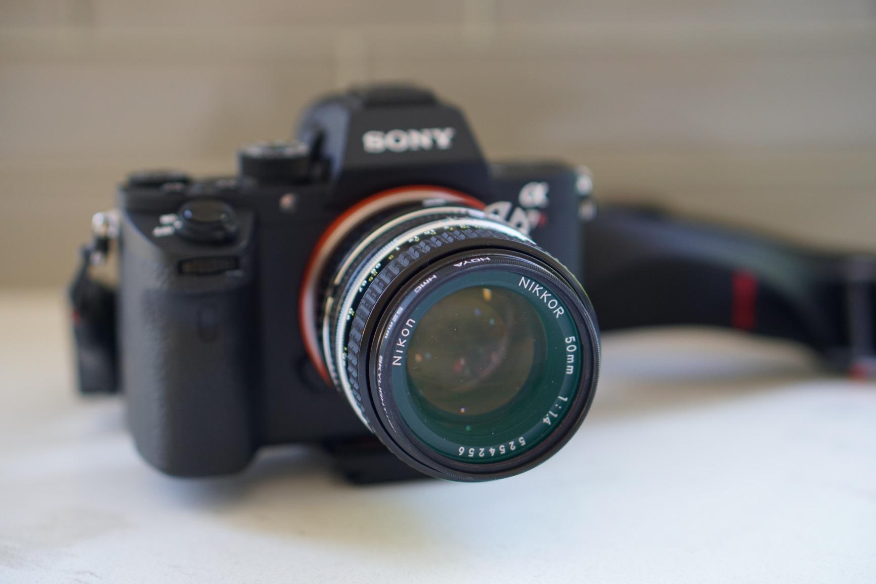 Amazon.com : Gobe Lens Mount Adapter: Compatible with Nikon F Lens and ...