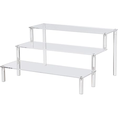 Amazon.com: BYCY Clear Acrylic Display Stand Perfume Display Stand, 3 ...