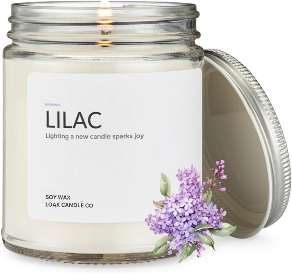 Amazon.com: Life in Lilac Always Welcome Candle: Spice and Cedar ...