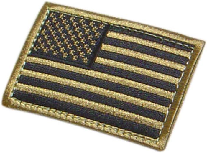Amazon.com: PVC US Flag Patch Color- Tan (6 Pack) : Arts, Crafts & Sewing