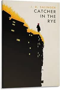 Amazon.com: Thcbme The Catcher in The Rye Book Cover Classic Posters ...