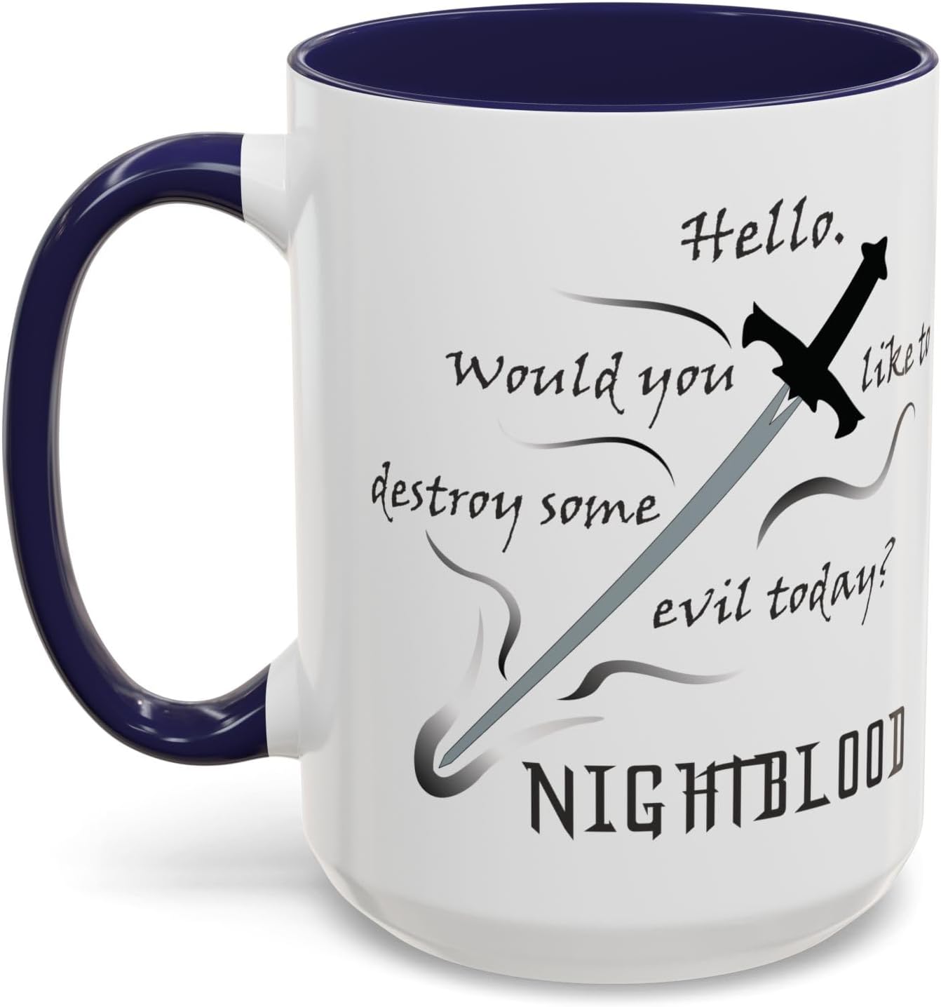 Amazon.com | Stormlight Archive Mug, Nightblood Mug, Destroy Evil Funny ...