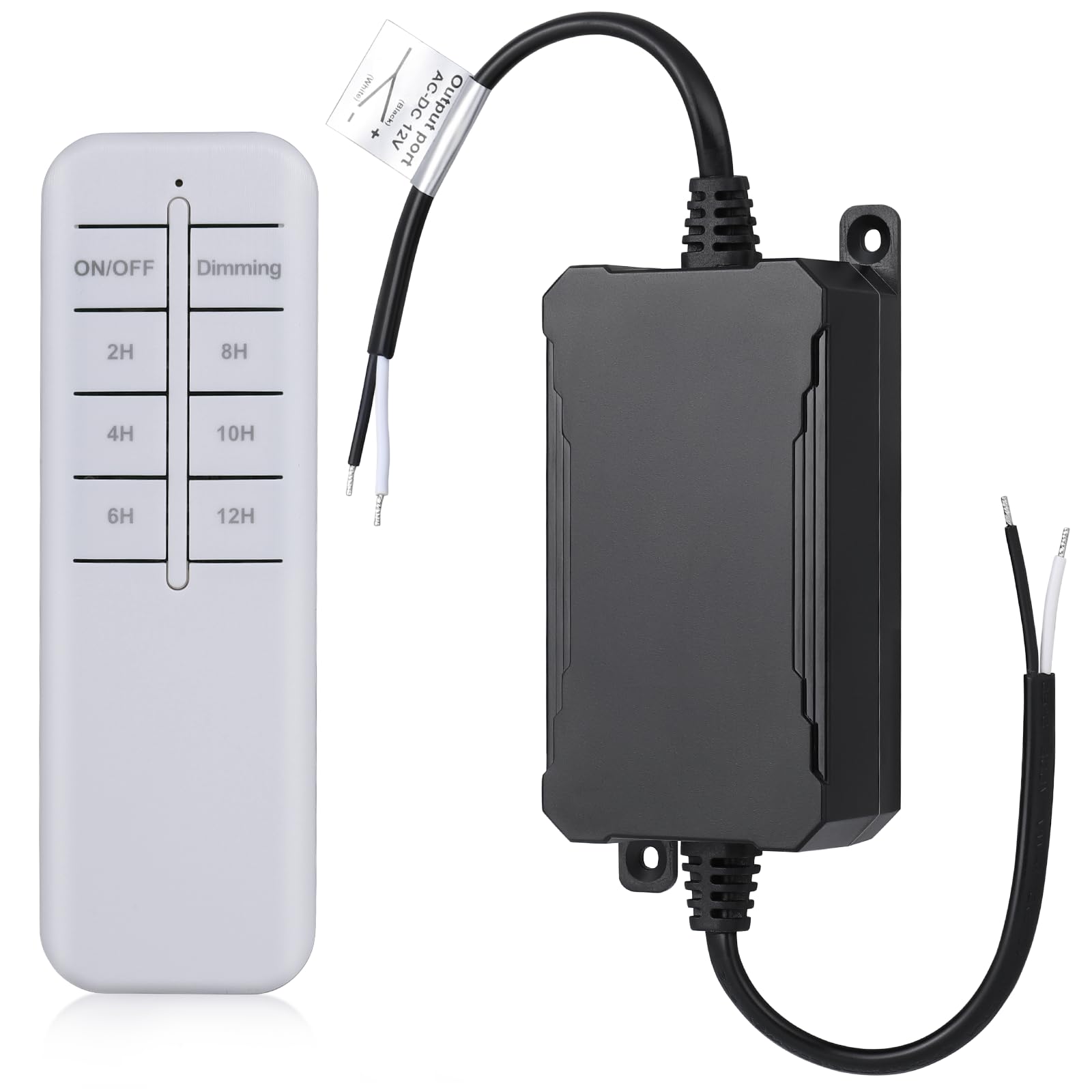 SMY Lighting 65W LED Lights Dimmer with RF Remote Controller and Timer ...