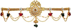 Amazon.co.jp: Aashita Creations Nice look Kamarband Belly-Chain Tagdi ...