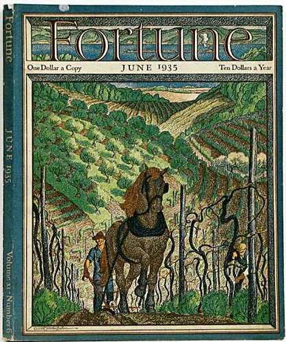FORTUNE MAGAZINE - VOLUME XI, NUMBER 6 - JUNE, 1935: Luce, Henry R ...