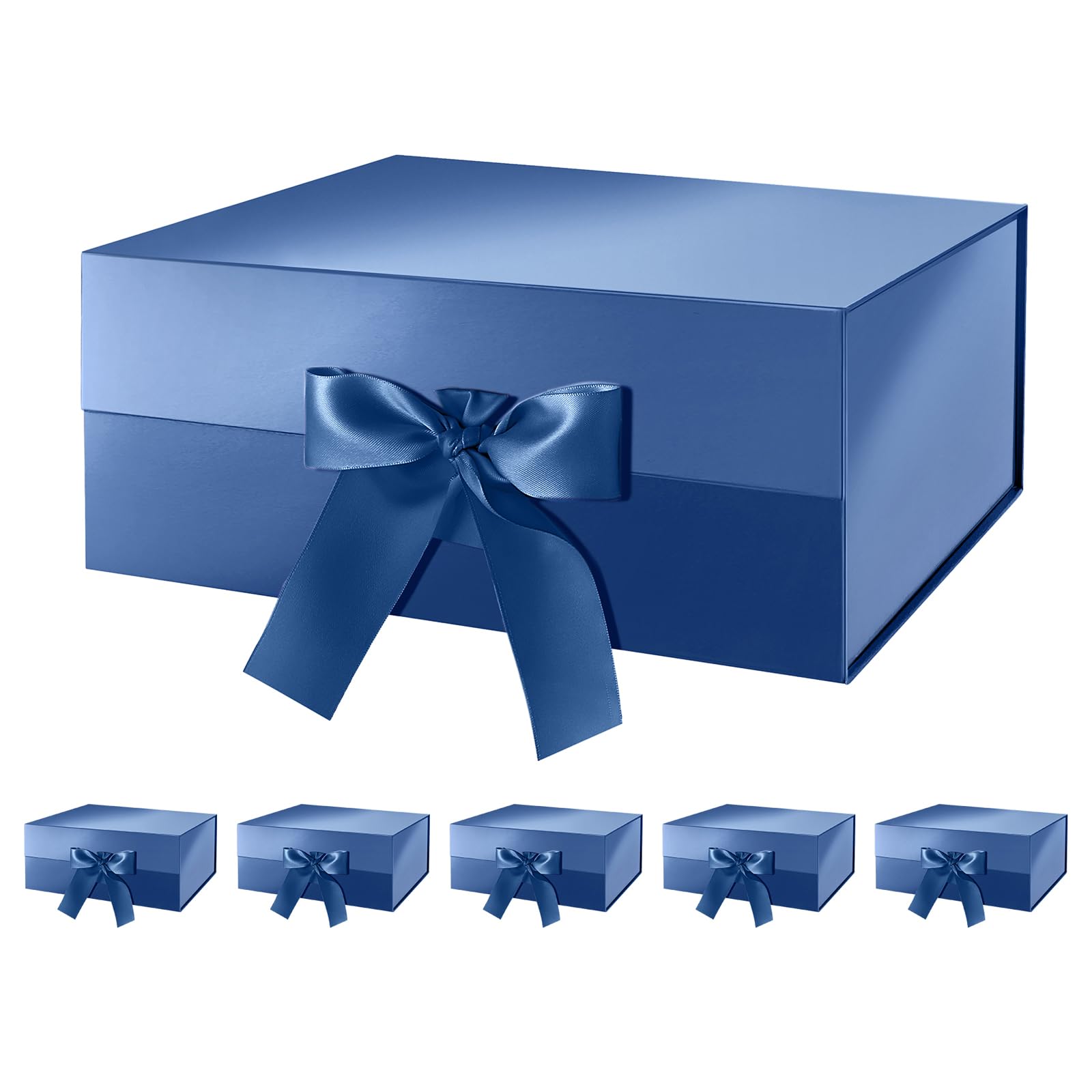 Amazon.com: HAPPY POTATO 6 Gift Boxes with Ribbon 9x6.5x3.8 Inches ...