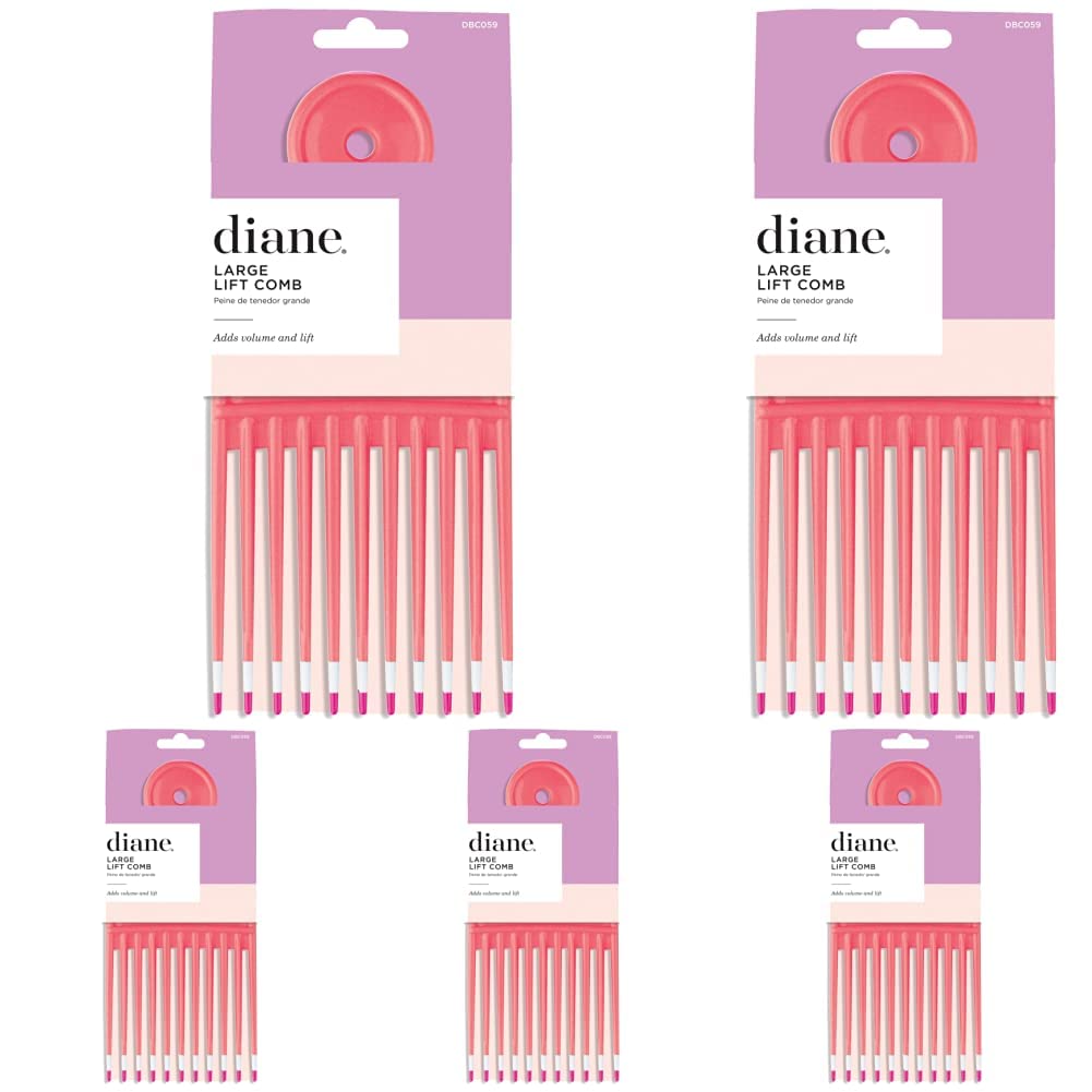 Amazon.com : Diane Mebco Fromm Large Lift Comb Double Dipped Pik (Pack ...