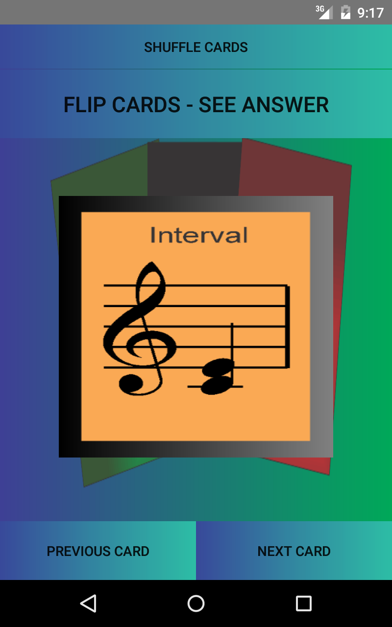 Music Flash Cards - App on Amazon Appstore