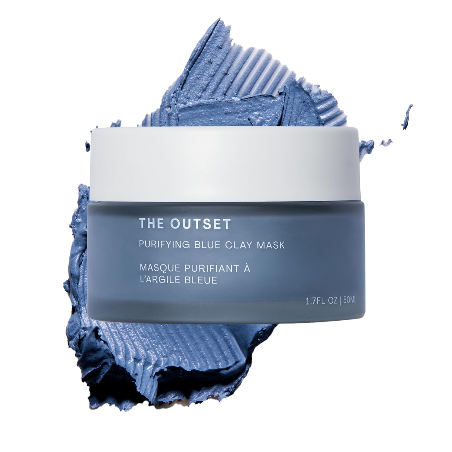 Amazon.com : The Outset Purifying Blue Clay Mask - Gentle Fragrance Free Non-Drying Detox ...