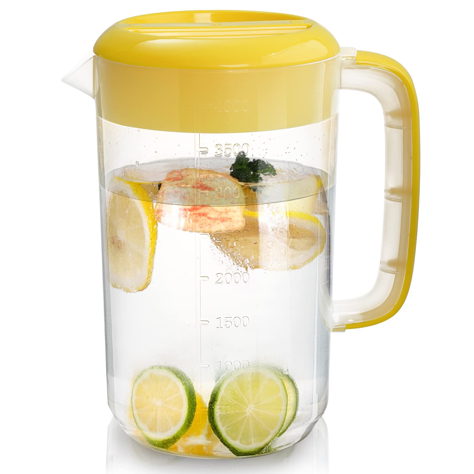 Snapklik.com : Jucoan 2 Pack 1 Gallon Plastic Water Pitcher