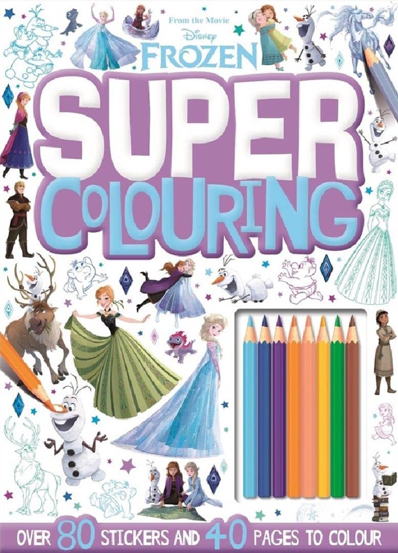 Disney Frozen: Super Colouring: Amazon.co.uk: Walt Disney ...