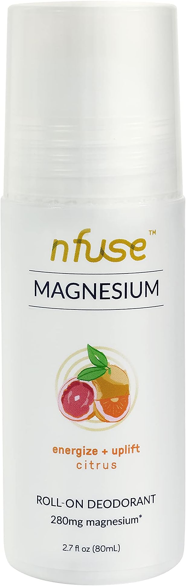 Amazon.com : nfuse Natural Magnesium Roll-on Deodorant - Patented ...