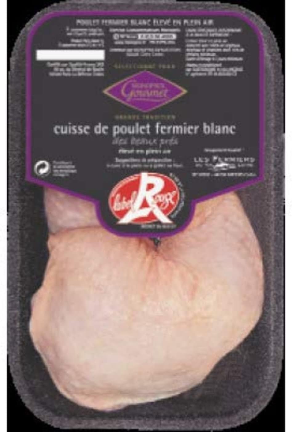 Monoprix Gourmet Cuisse de poulet fermier blanc du Gers IGP Label Rouge ...