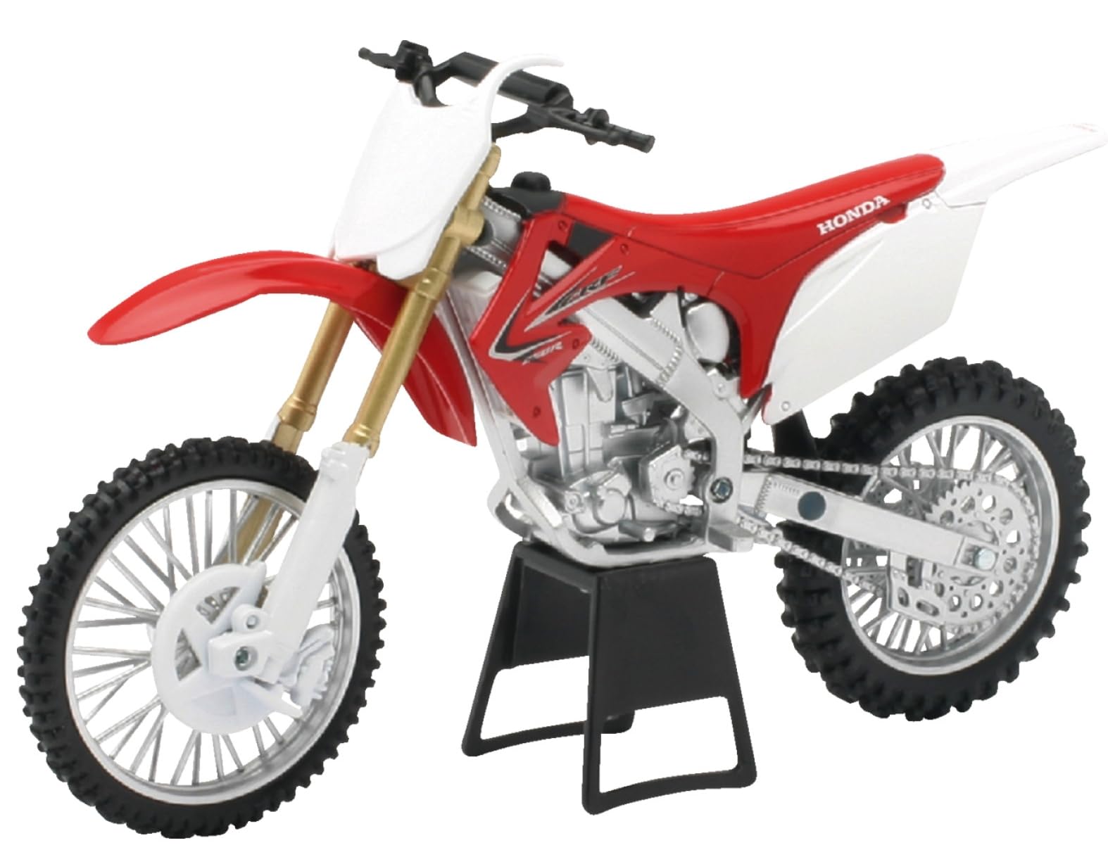 Amazon.com: NewRay Racer Replica 1:12 Scale Toy Dirtbike 2012 Red ...