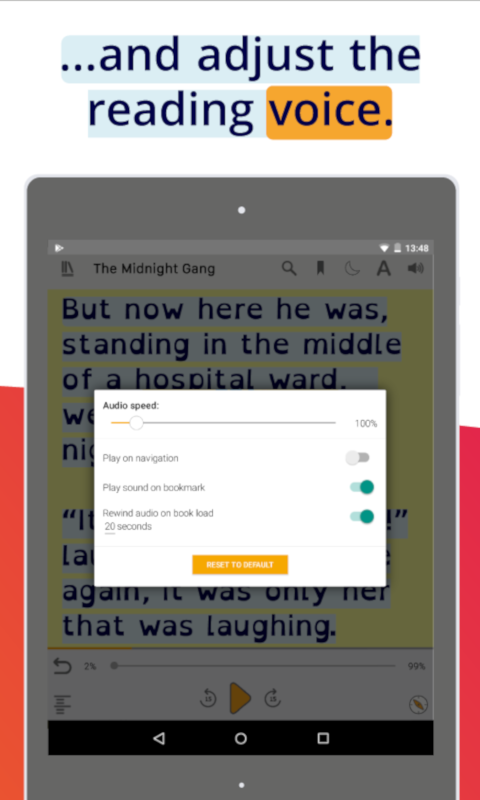 Aplicación Dolphin EasyReader en Amazon Appstore