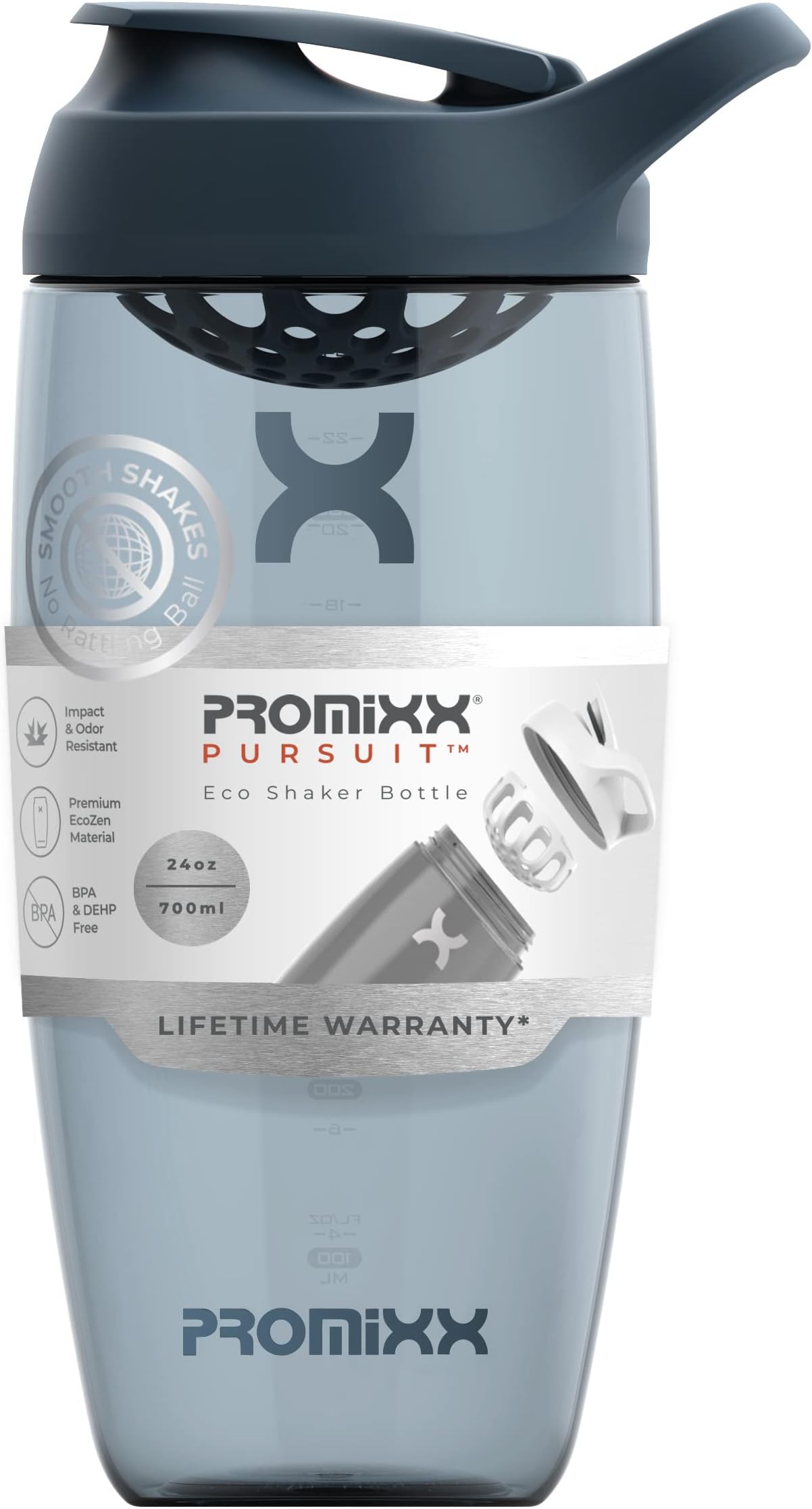 Amazon.com: Promixx Pro Shaker Bottle | Rechargeable, Powerful for ...