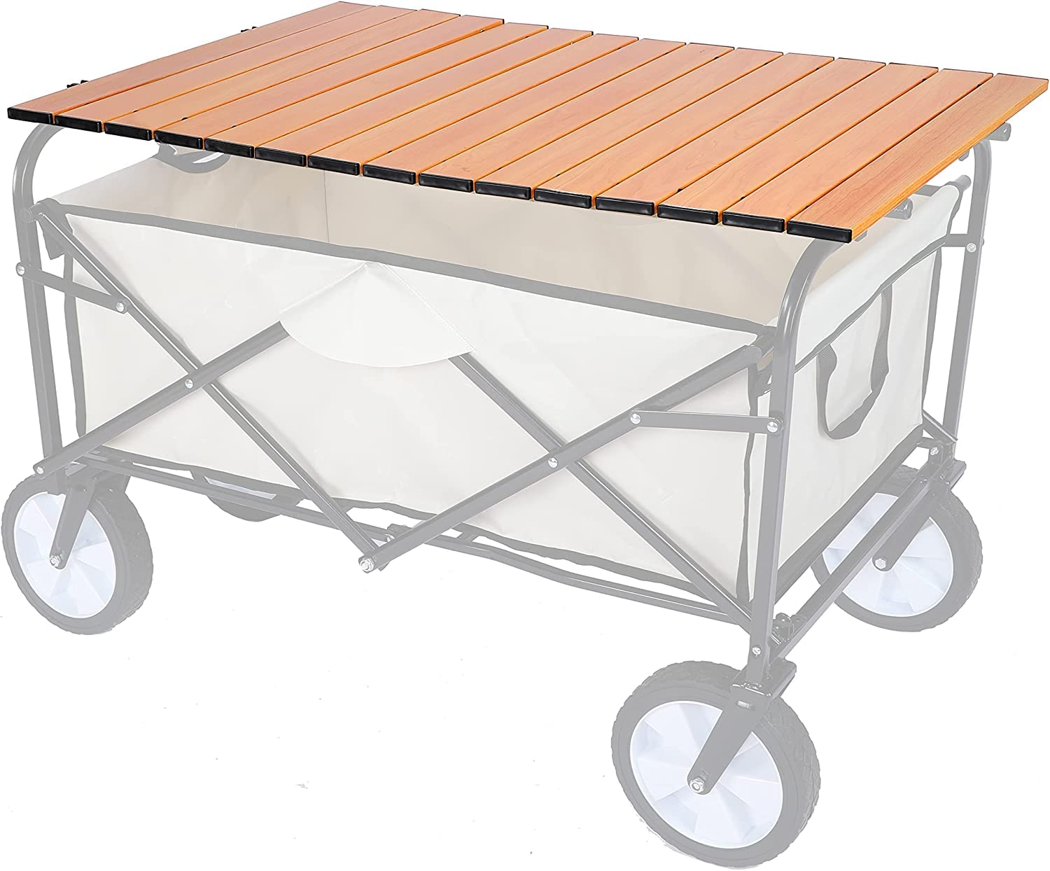 YSSOA Aluminum Alloy Collapsible Heavy Duty Garden Cart Board Desktop ...