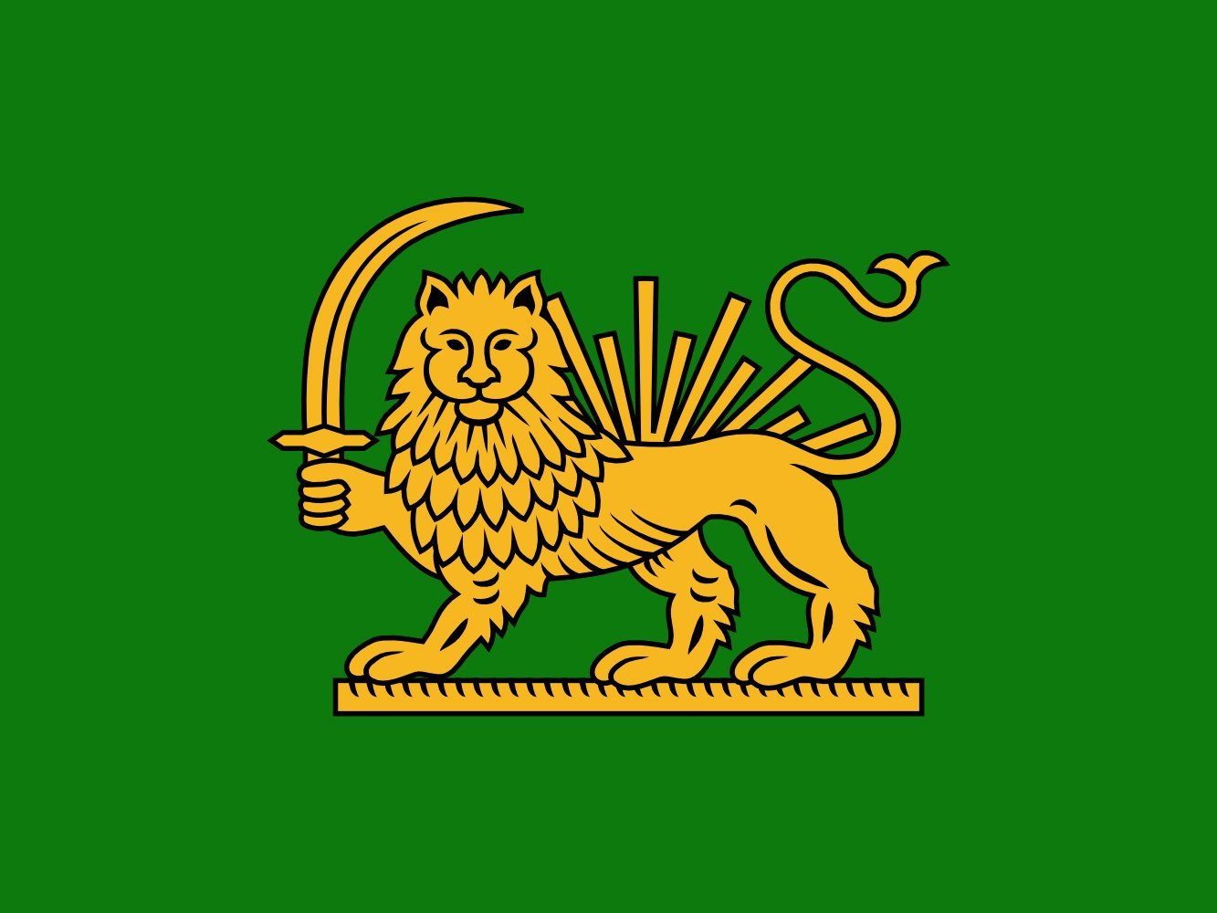 Safavid Empire Flag