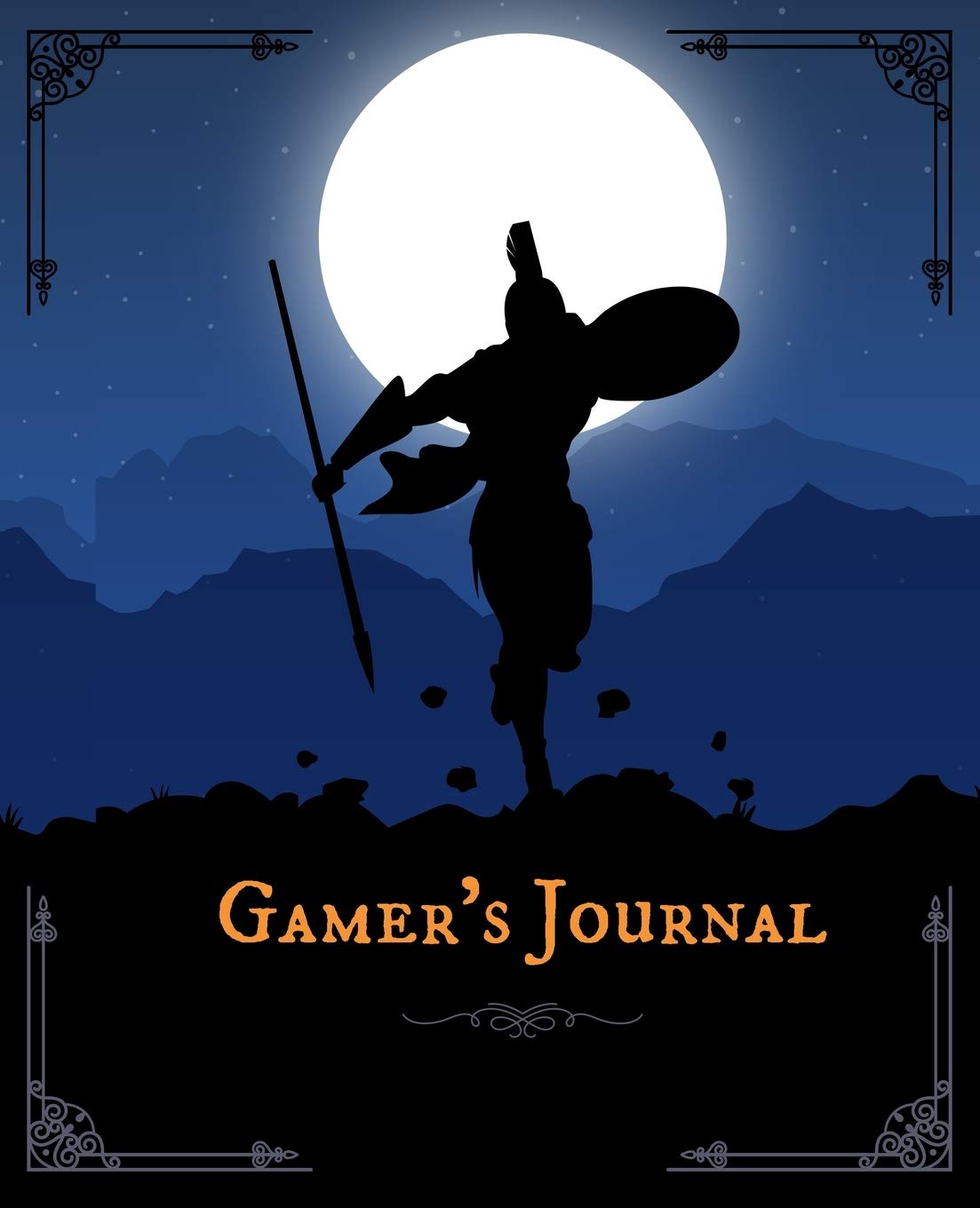 Gamer's Journal: RPG Role Playing Game Notebook - Fighter On The ...