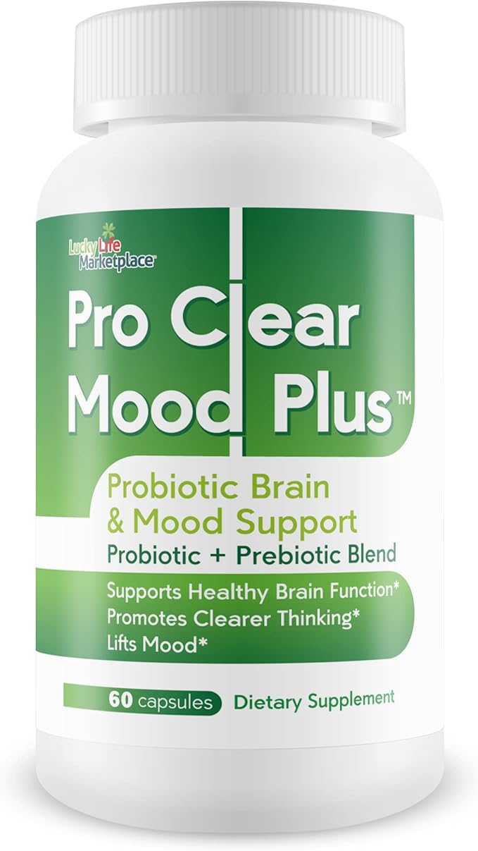 Amazon.com: Pro Clear Mood Plus - Probiotic Brain & Mood Support ...