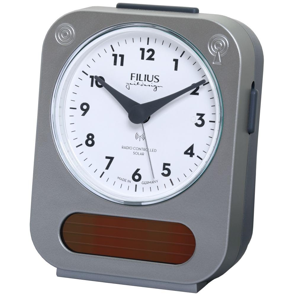 Filius 0543-14 Radio Controlled Solar Alarm Clock User Manual