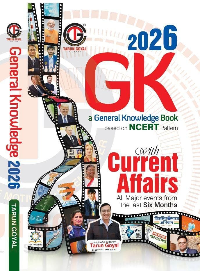 Buy Tarun Goyal Gk Book 2026 English (Based on General Knowledge 2026 ...