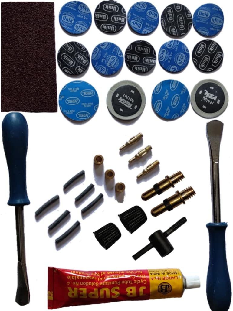 Bike 24 automobile, Bicycle Cycle Bike Full Puncture Repair kit ...