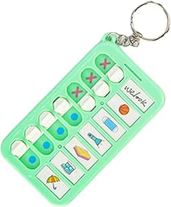 Amazon.com : Chore Chart Keychains Portable Daily Schedule Keyring Car ...