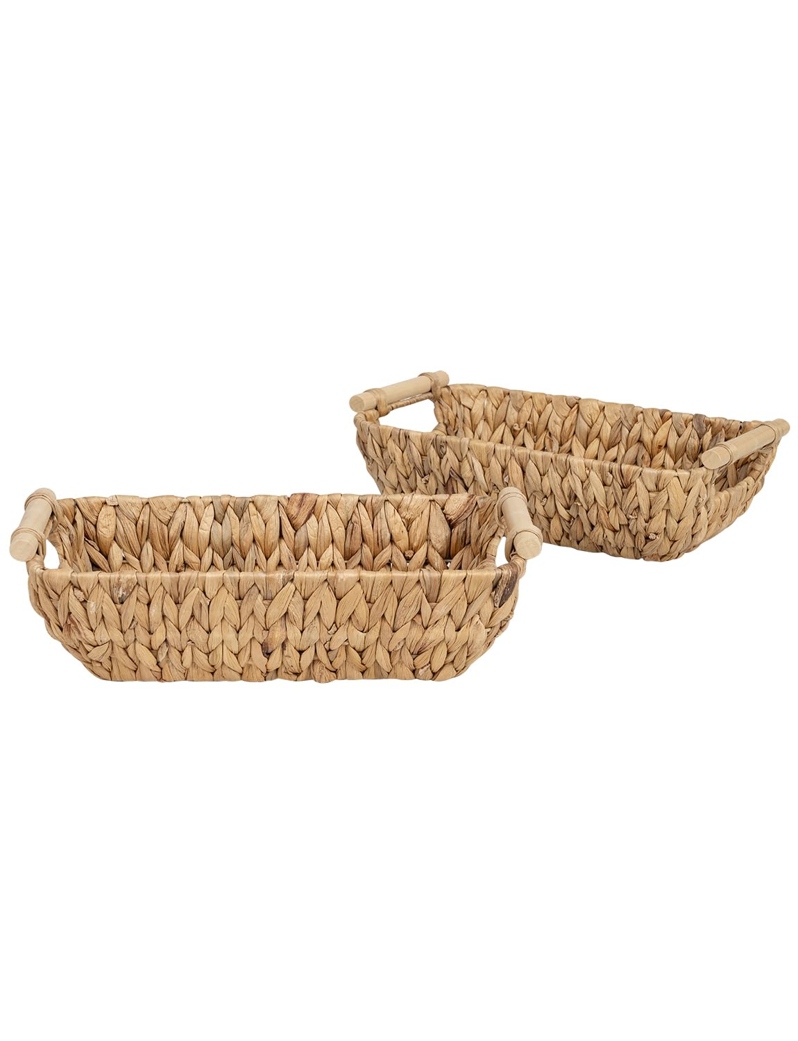Snapklik.com : StorageWorks Hand-Woven Small Wicker Baskets, Water ...