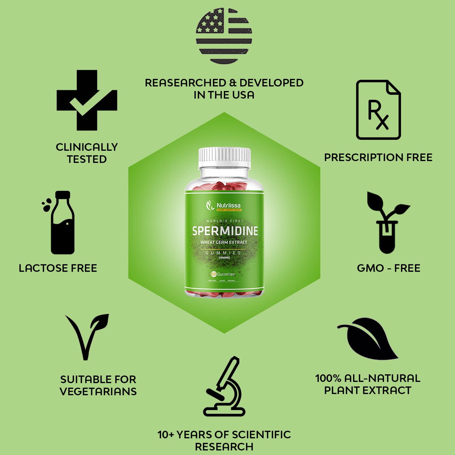 Buy Nutriissa Organic Wheat Germ Extract with Thiamine and Zinc Supplements - World's First ...