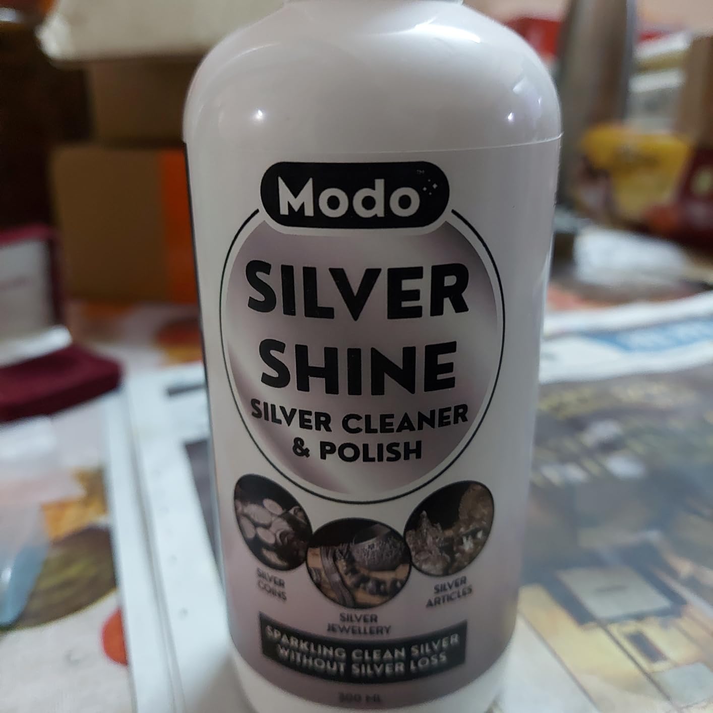 Modo Instant Silver Cleaner Dip & Polish Tarnish Remover 300 ML ...