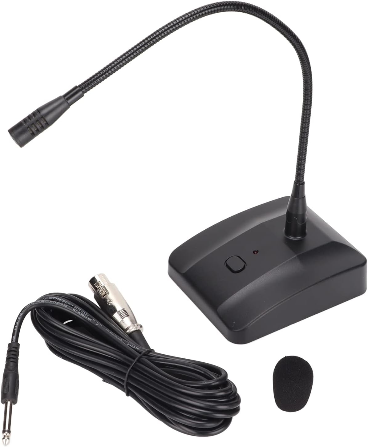 Wired Microphone,PC Goose-Neck Mic Microphone, 360° Adjustable Desk ...