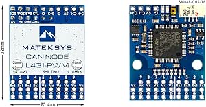 Amazon.com: Matek AP_PERIPH DRONECAN to PWM Adapter, Turn DShot Capable ESCs into CAN ESCs ...
