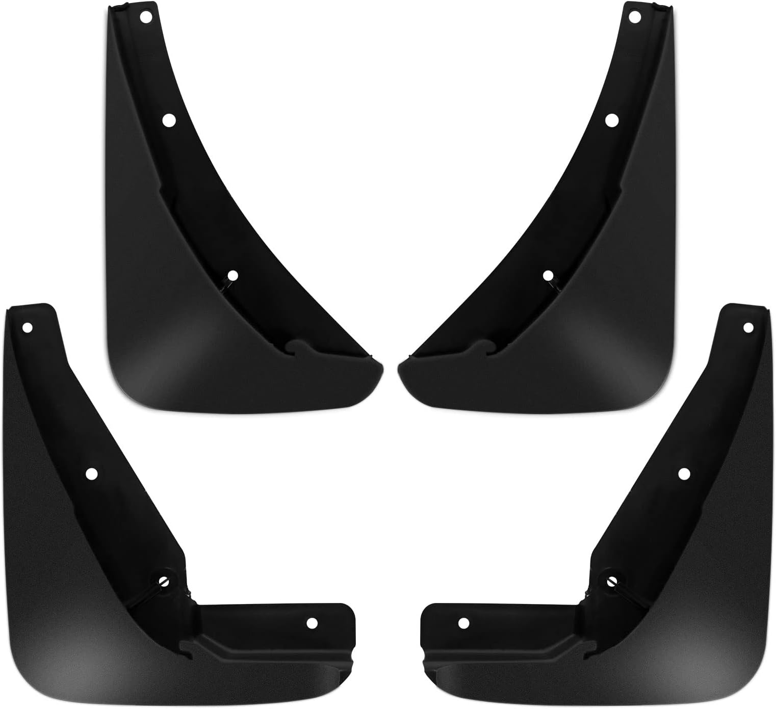 Amazon.com: Mopar OEM Dodge Challenger Deluxe Molded Splash Guards ...